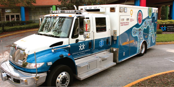 Pediatric Acute and Critical Care Transport Services | Arnold Palmer ...