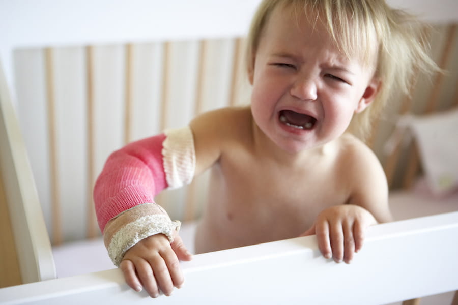 Falling furniture or TVs can cause serious injuries to children ...